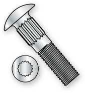 Kanebridge Corporation | Grade-5 Ribbed Carriage Bolts
